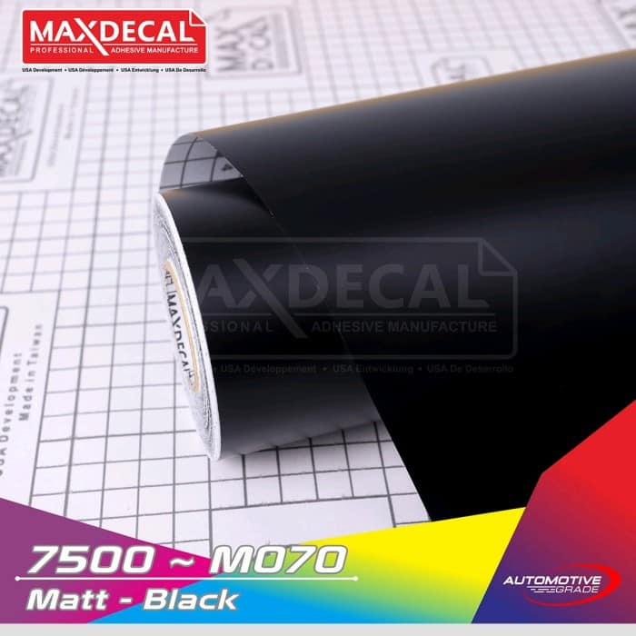 Jual Stiker MaxDecal Warna Hitam Dof Melayani Eceran dan Grosiran, COD ...