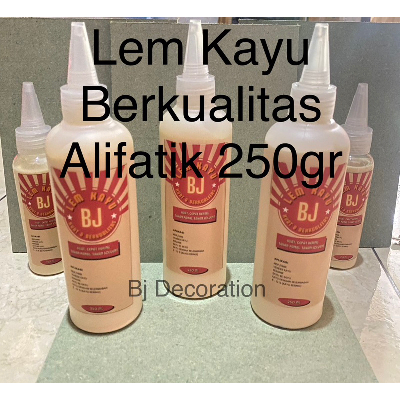 Jual LEM WALL BATTEN KAYU MDF/HMR 250gr | Shopee Indonesia