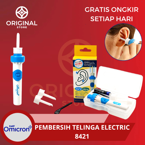 Jual PEMBERSIH TELINGA ELEKTRIK 8421 - Taff Omicron | Shopee Indonesia