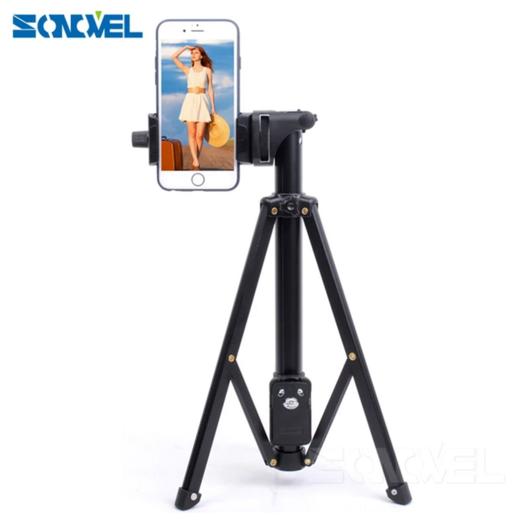 Jual NEW TONGSIS BLUETOOTH YUNTENG VCT 1688 TRIPOD 3 IN 1 SELFIE STICK ...