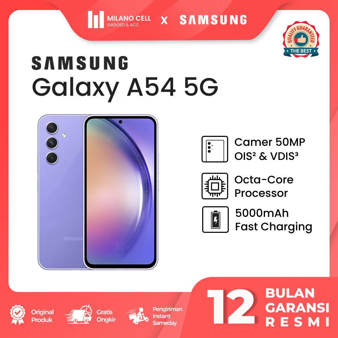 Jual Samsung Galaxy A54 5g 8 128gb And 8 256gb Android 13 Oneui 5 1