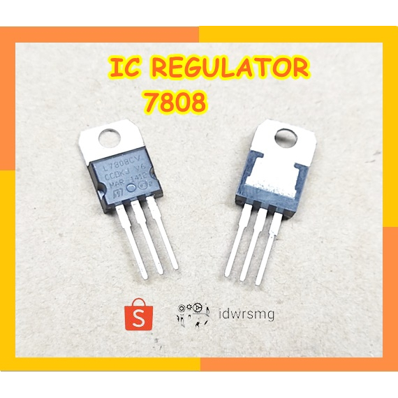 Jual IC L7808CV L7808 7808 Linear Voltage Regulator TO-220 | Shopee ...