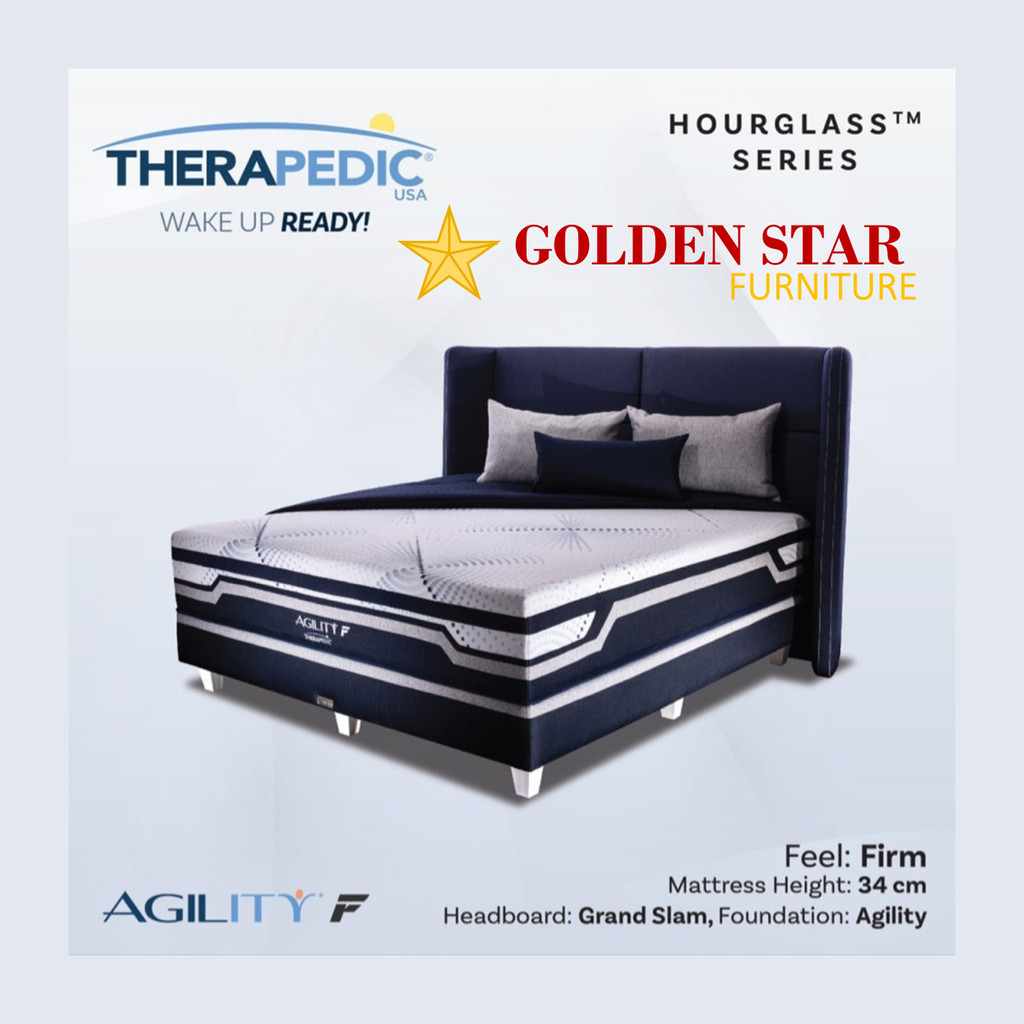Jual THERAPEDIC Kasur Spring Bed AGILITY F MATRASS ONLY | Shopee Indonesia