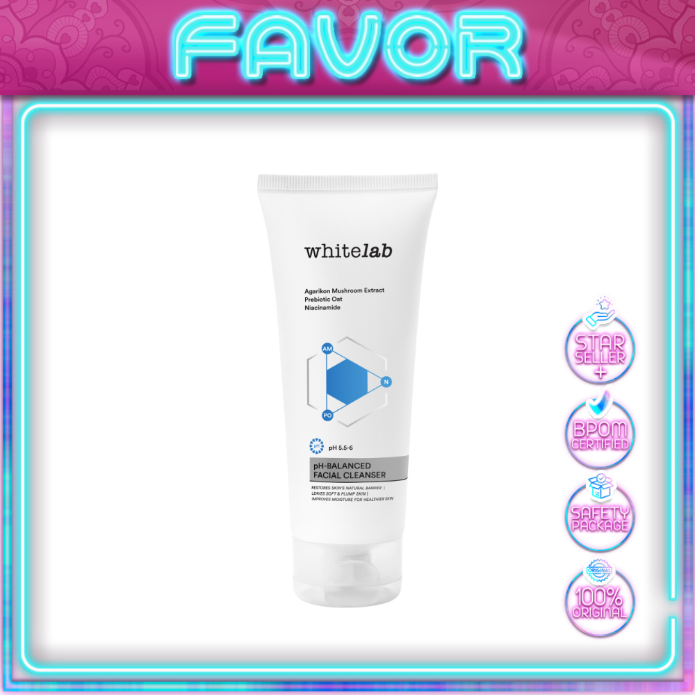 Jual Whitelab pH-Balanced Facial Cleanser 100 gr | Sabun Cuci Muka pH ...