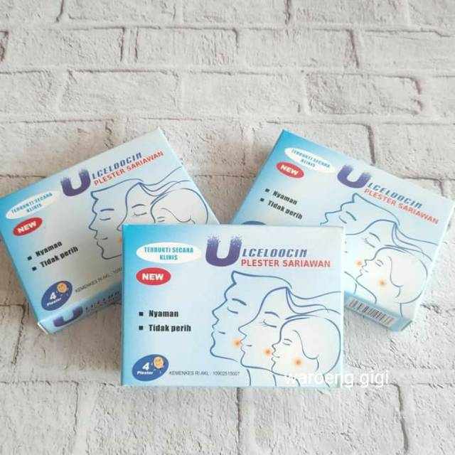 Jual PLASTER SARIAWAN ULCELOOCIN ISI 4 | Shopee Indonesia
