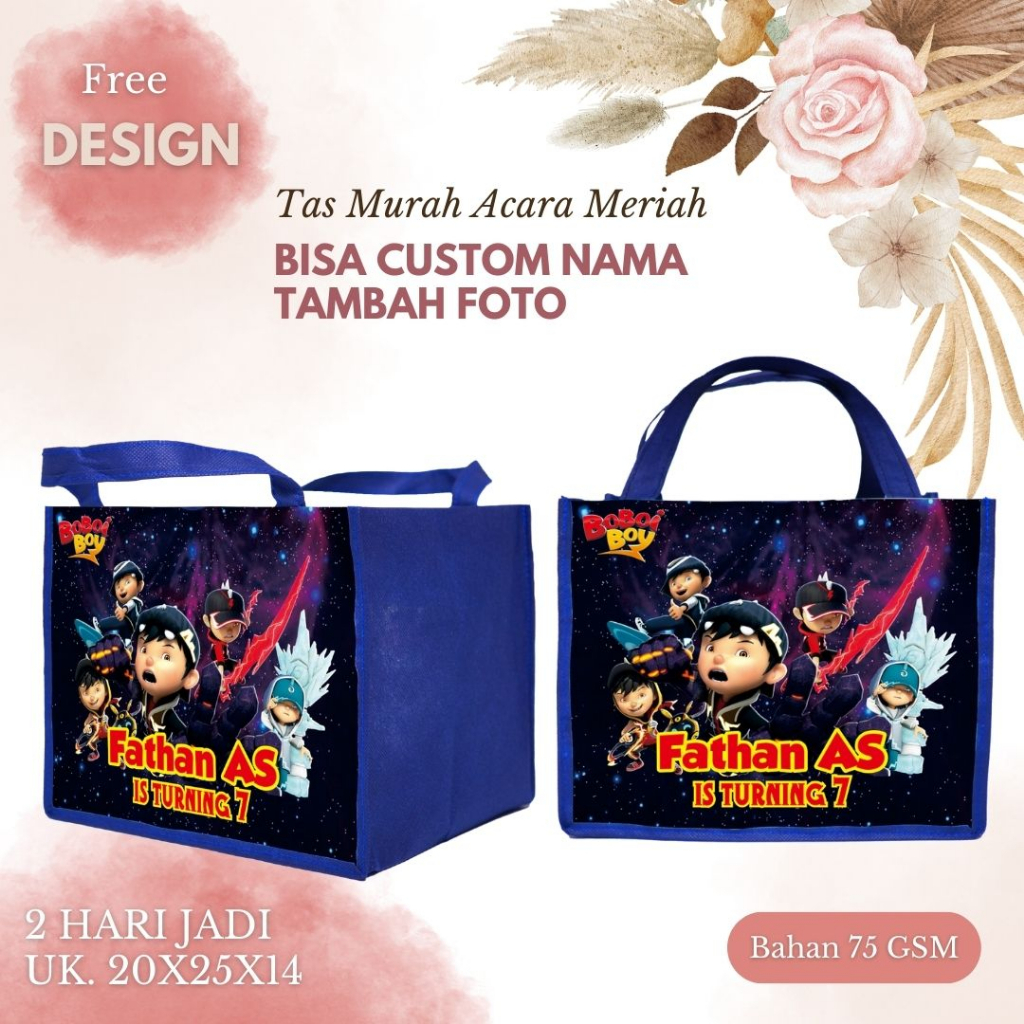 Jual Tas Ultah / Tas Ulang tahun Anak / Goodie Bag LANDSCAPE NEMO ...