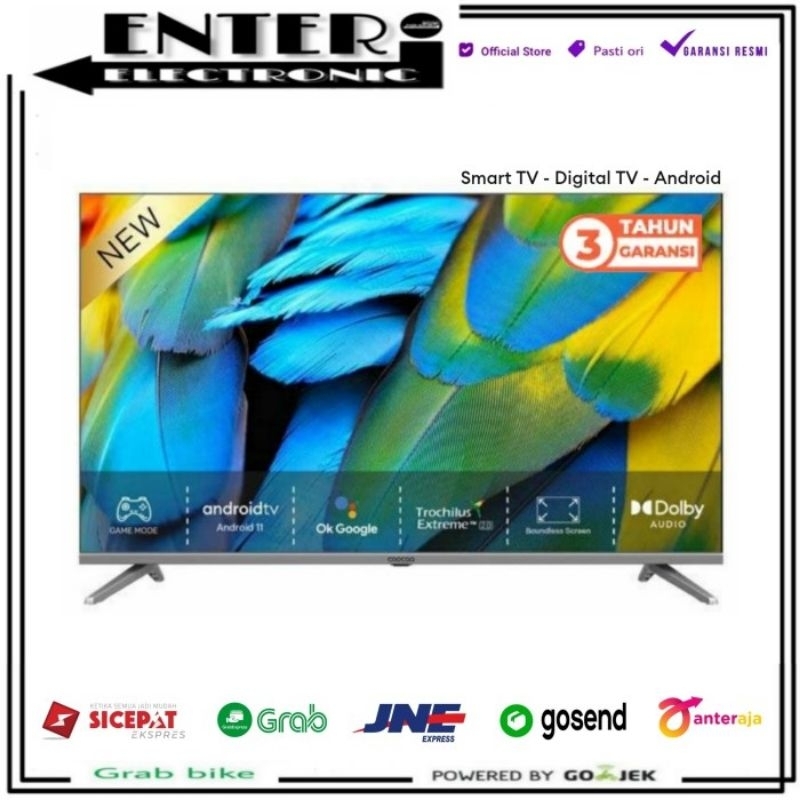 Jual COOCAA SMART TV LED ANDROID 11 DIGITAL TV 32 40 43 INCH S7G SERIES ...