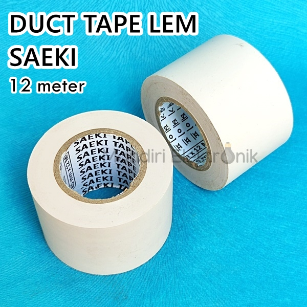 Jual Duct Tape Lem Saeki 12m - Lakban Ac Isolasi Pipa Ac Lem Saeki ...