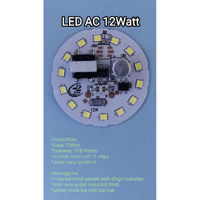 Jual mesin lampu led AC 12watt | Shopee Indonesia