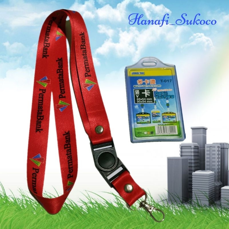 Jual Tali id card Permata Bank [READY STOK] | Shopee Indonesia