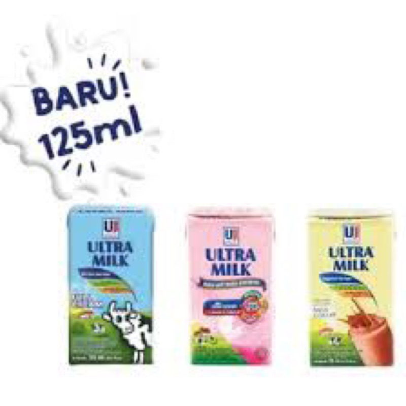 Jual BISA MIX 2 RASA | Susu UHT ultra milk kemasan 125 ml isi 40 pcs | susu coklat strawberry ...