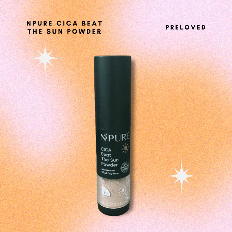 Jual Npure Cica Beat The Sun Powder (sunscreen powder) | Shopee Indonesia