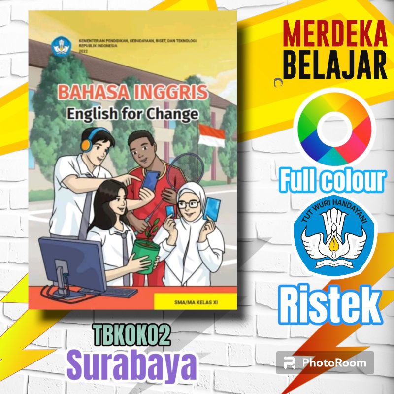 Jual BUKU BAHASA INGGRIS SMA KELAS 11 ENGLISH FOR CHANGE KURIKULUM MERDEKA SEKOLAH PENGGERAK 202 ...