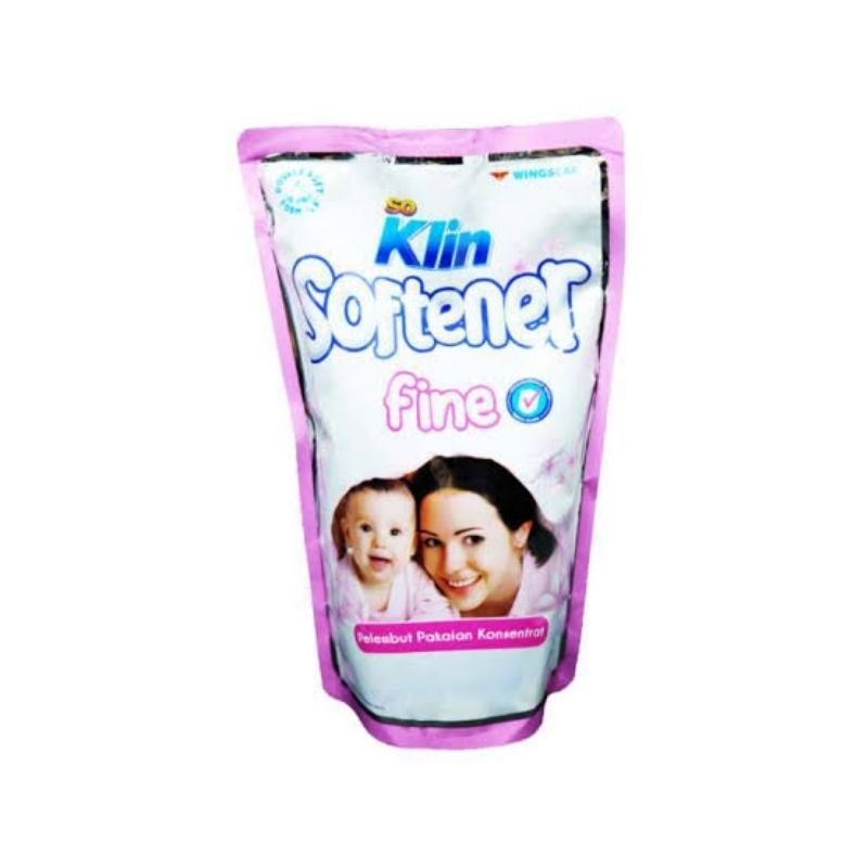 Jual So Klin Softener Fine Pouch 650ml | Shopee Indonesia