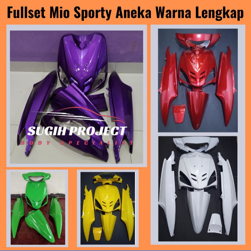 Jual Full Bodi Body Motor Mio Sporty Full Set | Shopee Indonesia