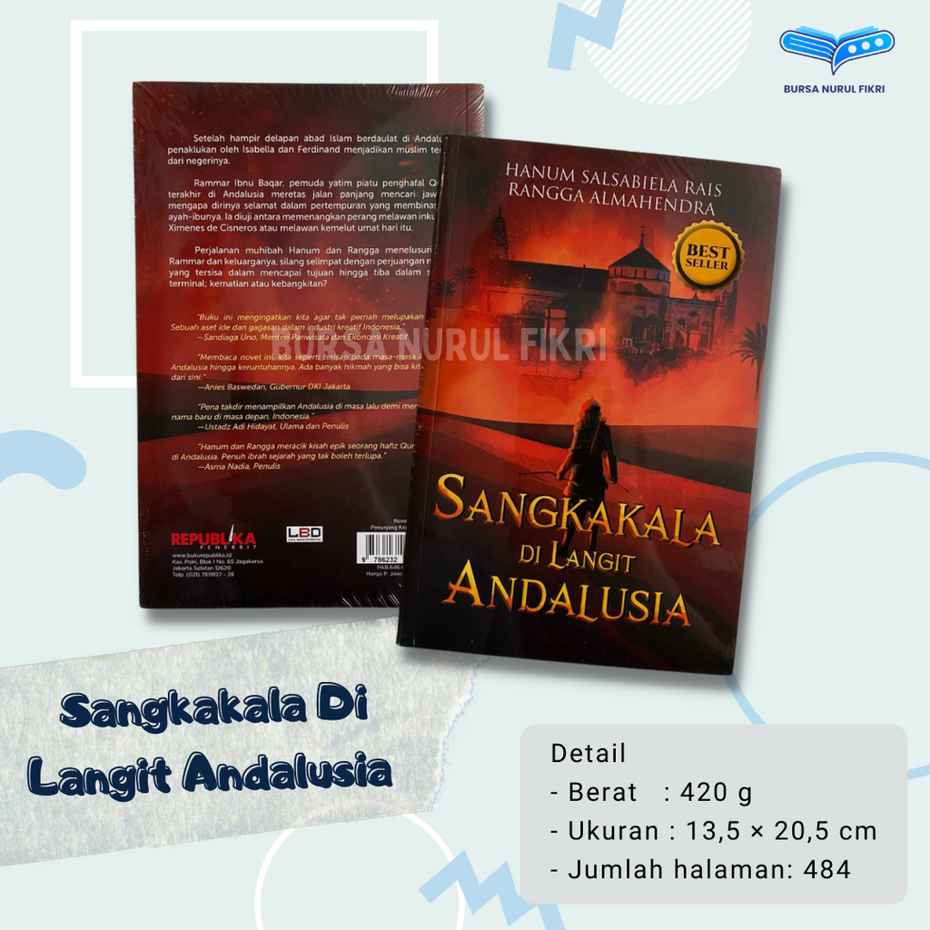 Jual Novel Sangkakala Di Langit Andalusia Original karya Hanum ...