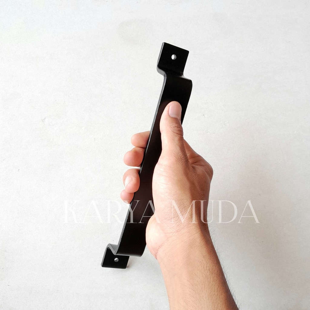 Jual handle pintu plat/gagang pintu/tarikan pintu plat besi minimalis ...