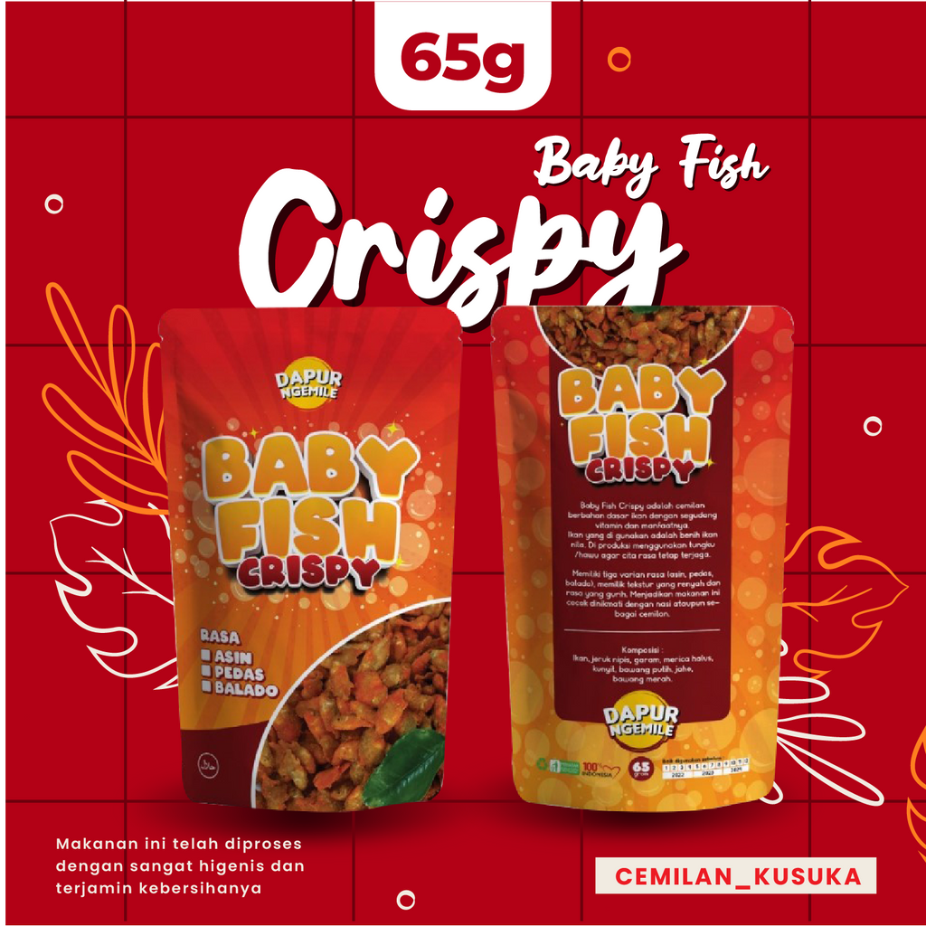 Jual Baby fish Crispy / Nila Goreng Crispy 65gram | Shopee Indonesia