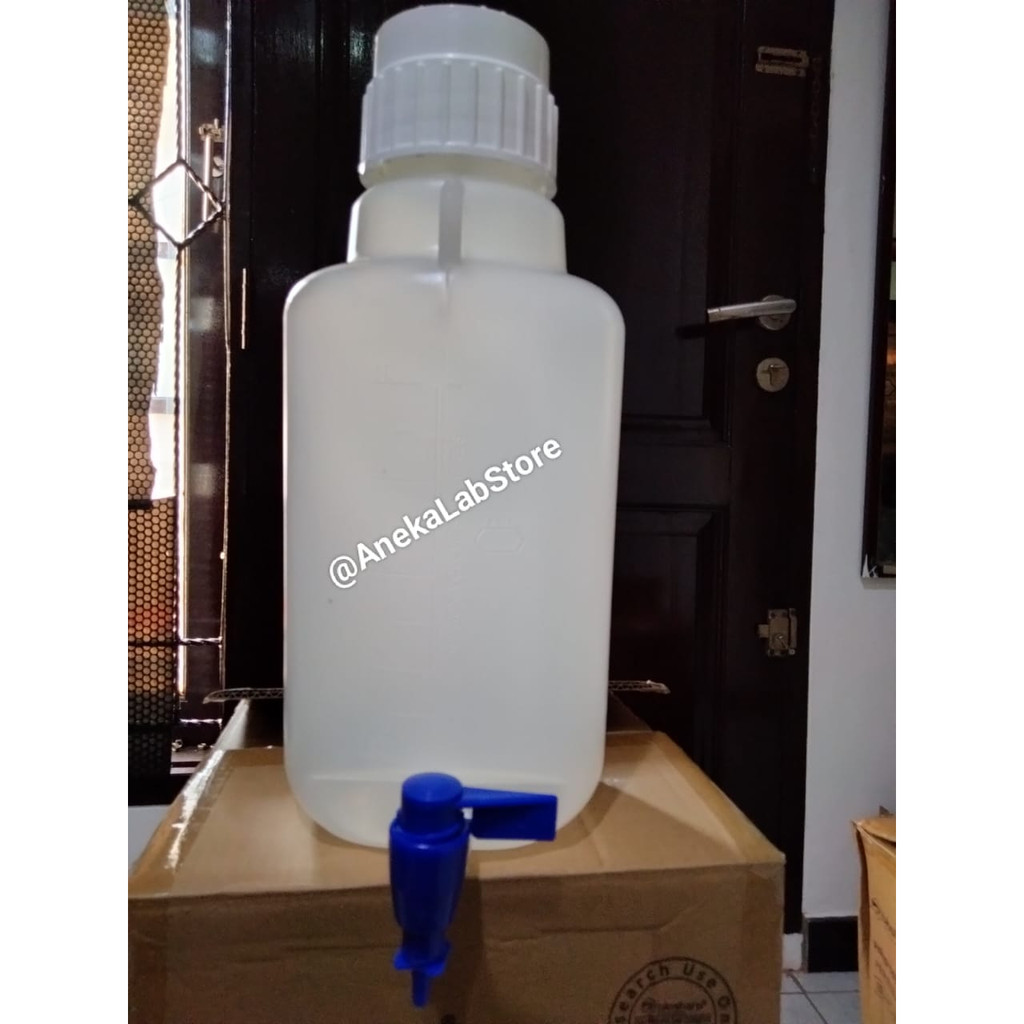 Jual Biosharp Autoclavable Carboy with Spigot Cap. 5 liter Polypropylene | Shopee Indonesia