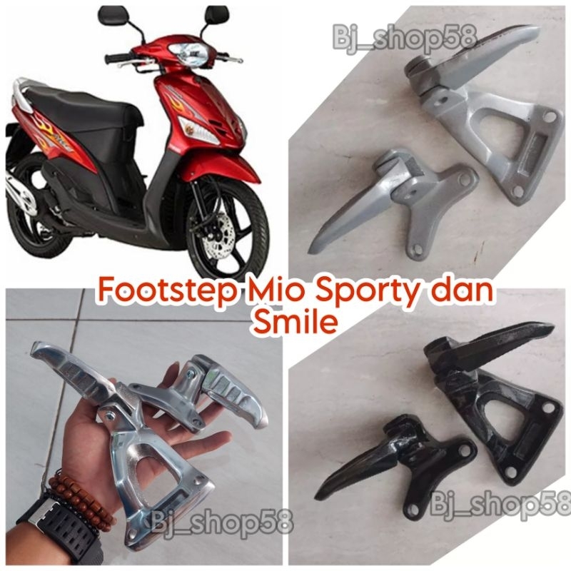 Jual Dudukan step postep bostep motor mio sporty mio smile model ...