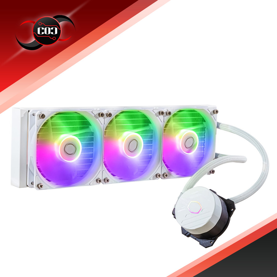 Jual Cooler Master MasterLiquid 360L Core ARGB White | Shopee Indonesia