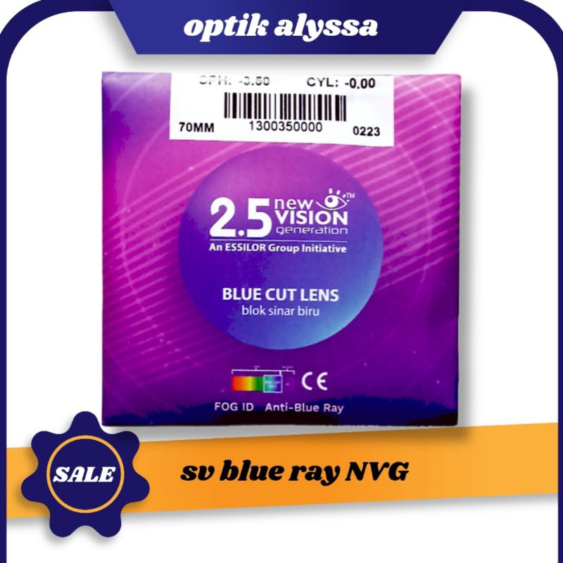 Jual LENSA NVG 2.5 SV 1.56 BY ESSILOR | Shopee Indonesia
