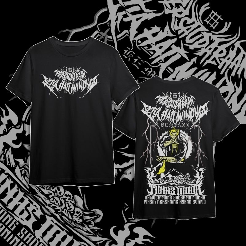 Jual Kaos PSHW Persaudaraan Setia Hati Winongo Tunas Muda Desain Distro ...