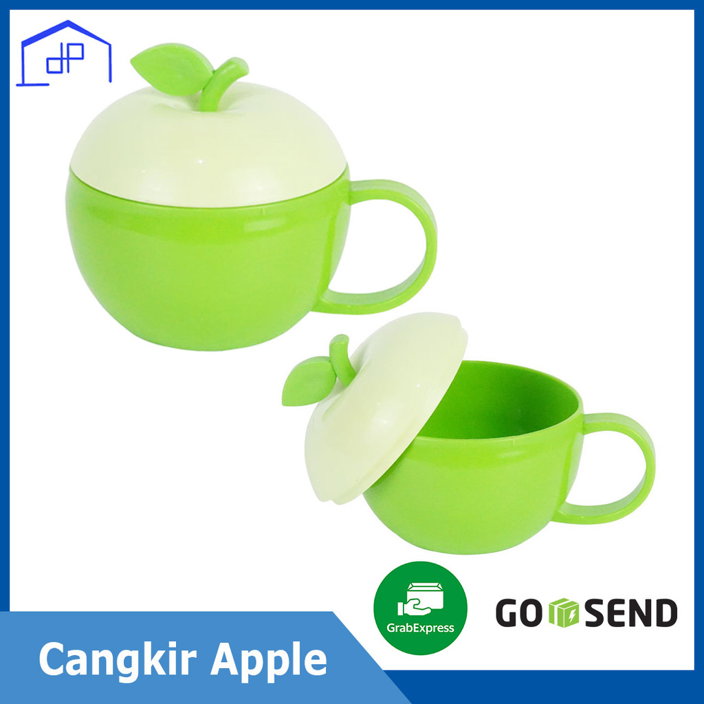 Jual Cangkir Apple - Cangkir Minum - Gelas Plastik - Gelas Minum ...