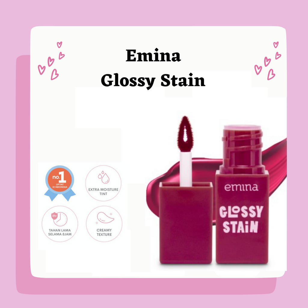 Jual Emina Glossy Stain | Lip Tint | Lip Matte | Shopee Indonesia