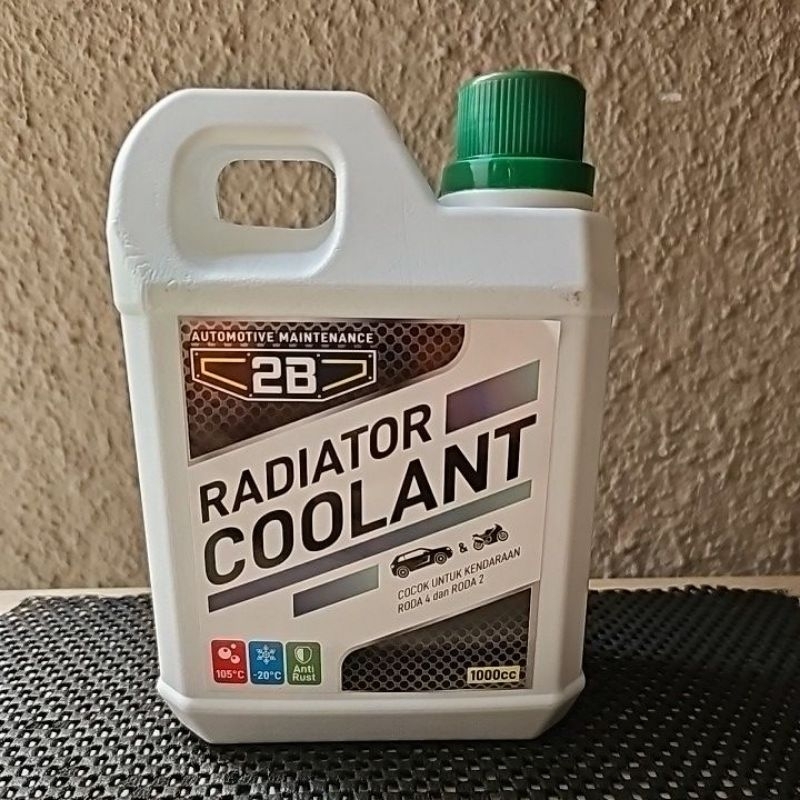 Jual Air Radiator 2B 1 Liter (Radiator Coolant) | Shopee Indonesia