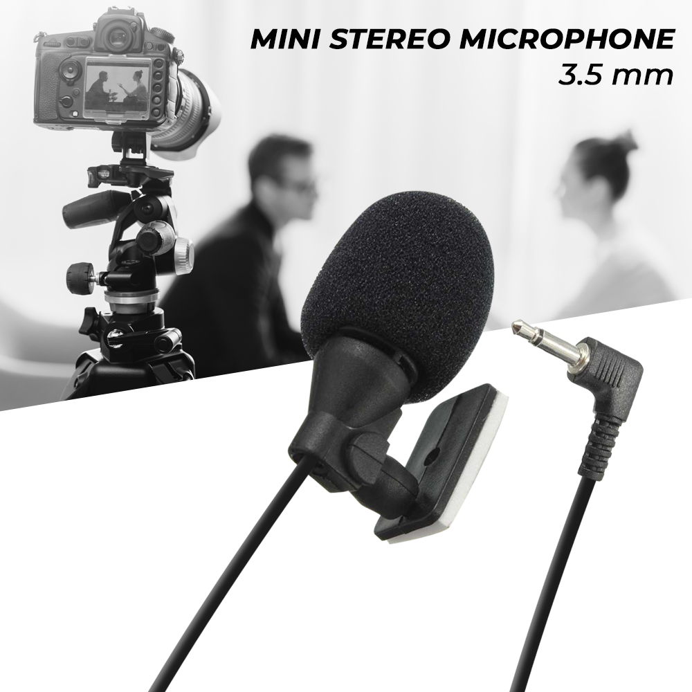 Jual External Microphone 3.5mm Jack Untuk DSLR Smartphone Laptop ...