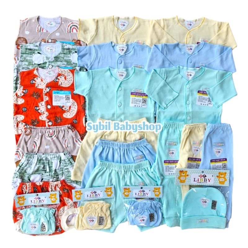 Jual LIBBY Paket Lengkap Baju Bayi Original Newborn LIBBY & Miyo 0-6M ...