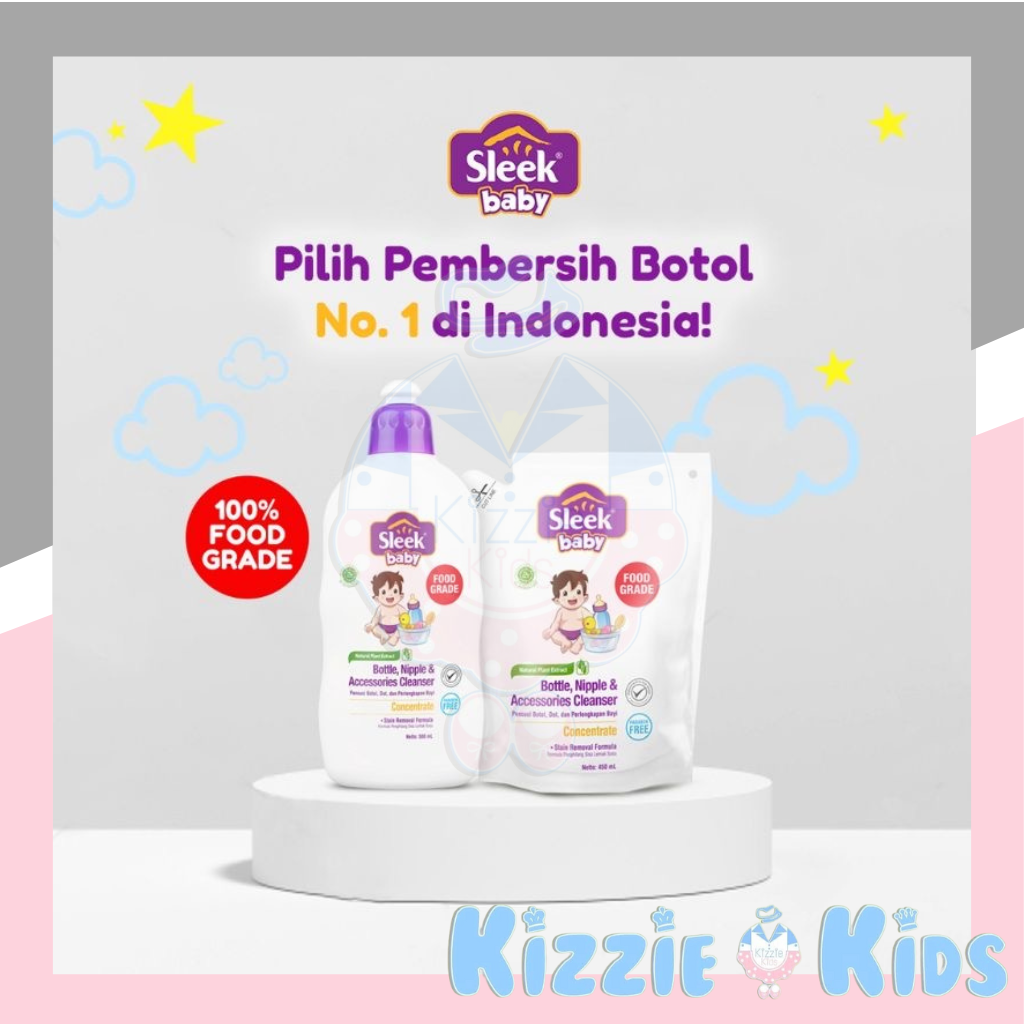 Jual Sleek Cuci BOTOL / Sleek LAUNDRY / Sleek Hand Wash Kemasan BOTOLAN ...