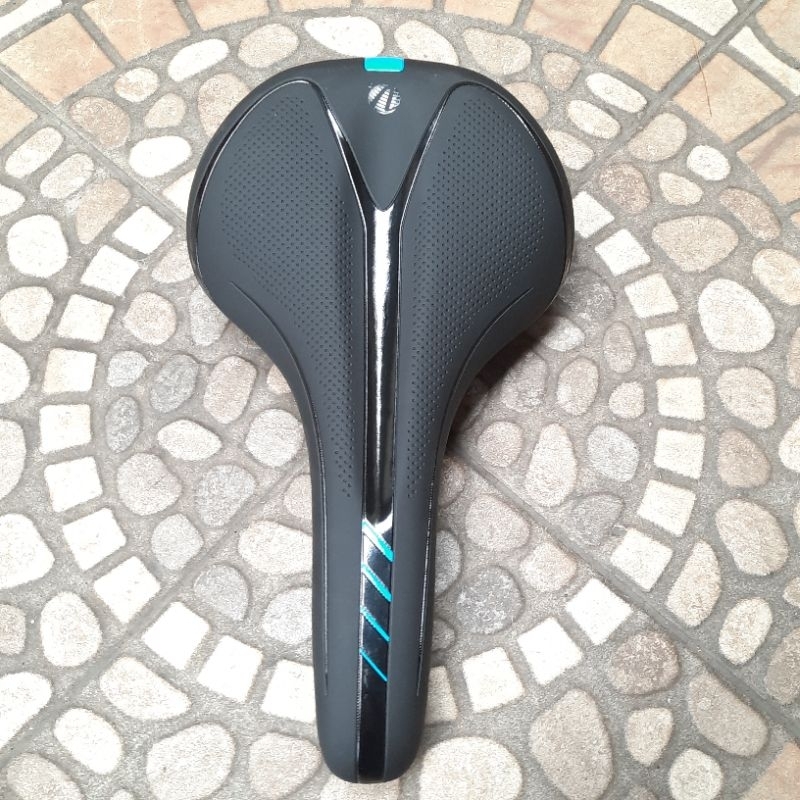 Jual SADEL MTB VELO HITAM BIRU 3389 | Shopee Indonesia