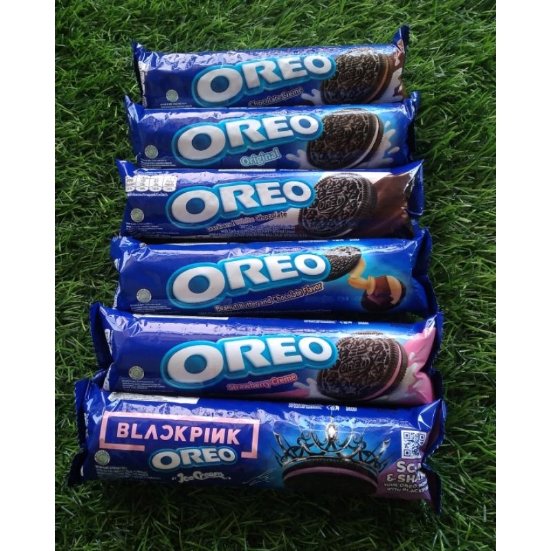 Jual BISCUIT OREO ROLL 119gr ALL VARIAN(READY OREO BLACKPINK) | Shopee ...