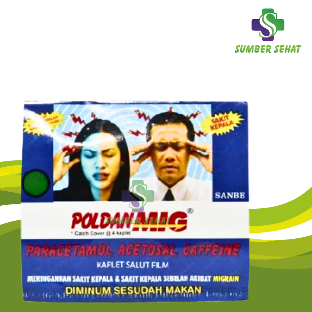 Jual POLDAN MIG STRIP 4 TABLET | Shopee Indonesia
