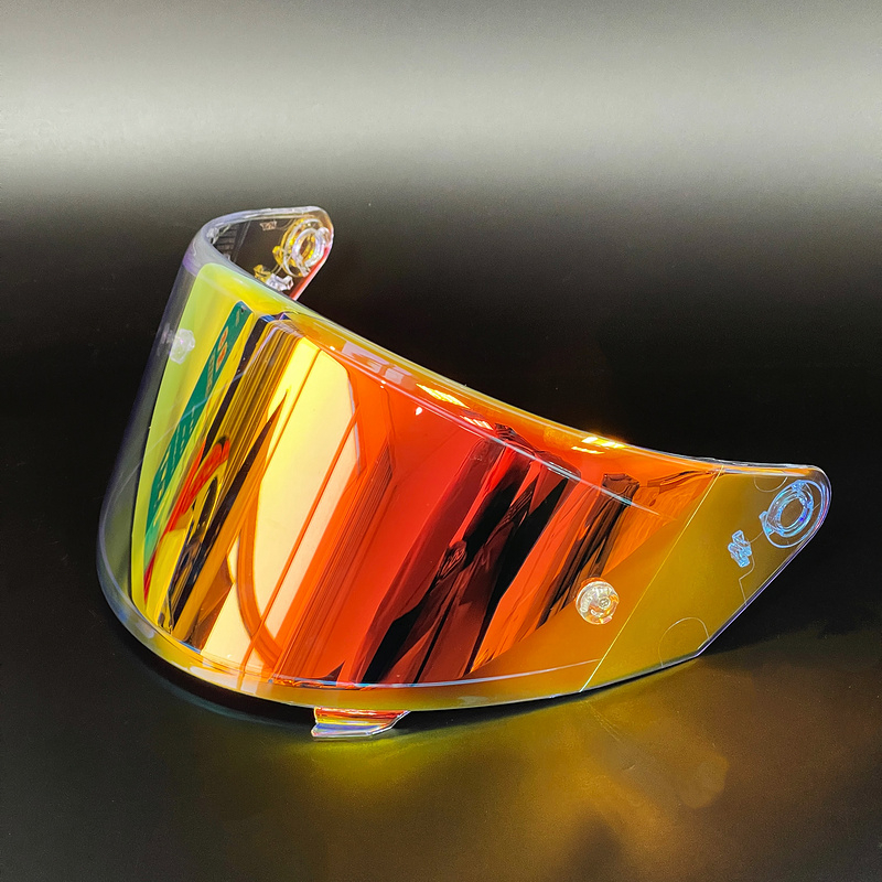 Jual FLAT Visor KYT NFR - Revo Clear Red(Use at night) | Shopee Indonesia