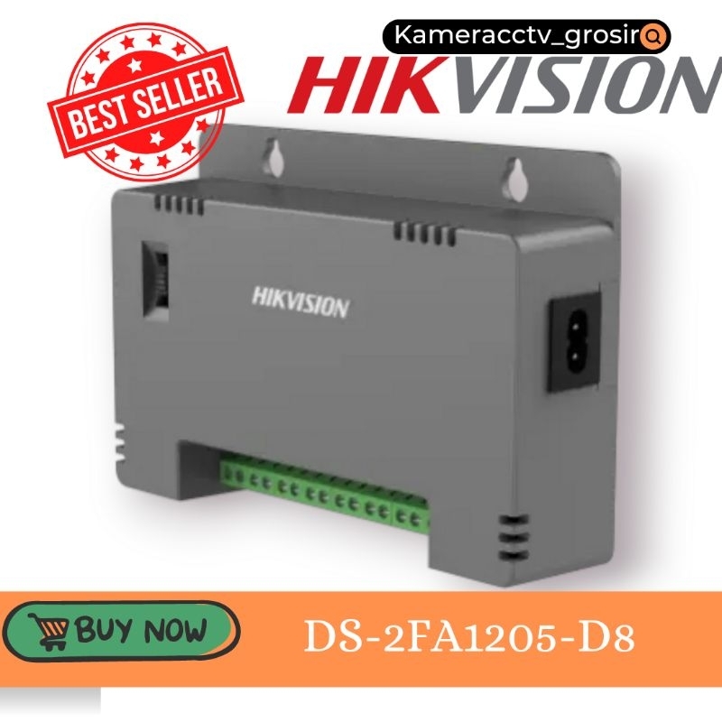 Jual HIKVISION DS-2FA1205-D8 MULTI CHANNEL POWER SUPPLY | Shopee Indonesia