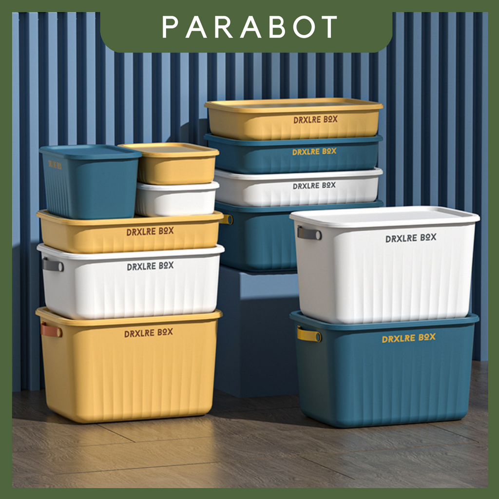 Jual [Parabot] Kotak Penyimpanan Serbaguna Storage Box Plastik Organizer Box Container Box ...