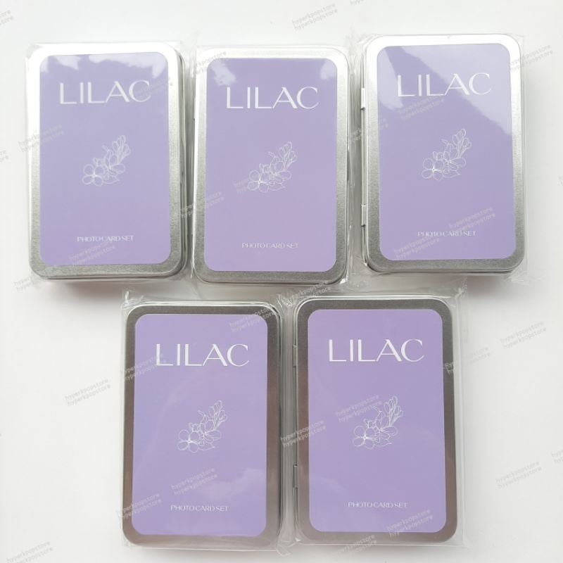 Jual IU - Lilac Photocard PC Set Official MD (Sealed) | Shopee Indonesia