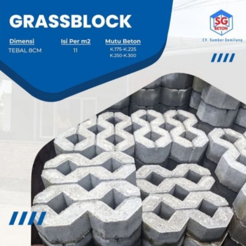 Jual Grass Block 8 cm | Shopee Indonesia