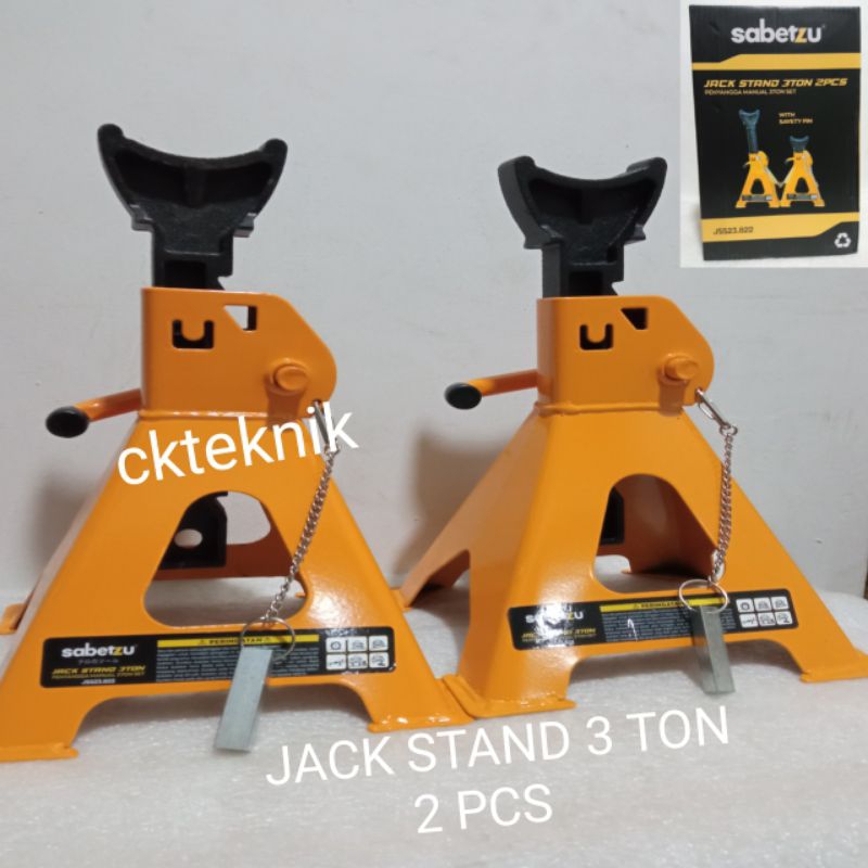 Jual jack Stand 3Ton Tahanan Dongkrak mobil Alat penyangga mobil 3Ton ...