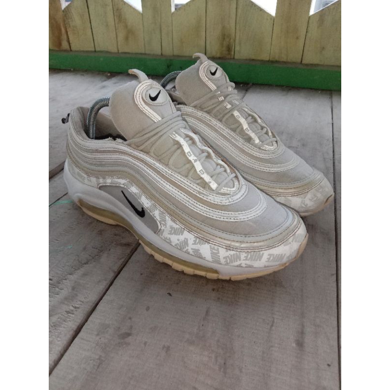 Jual Nike Airmax 97 Reflektif Logo Cream | Shopee Indonesia