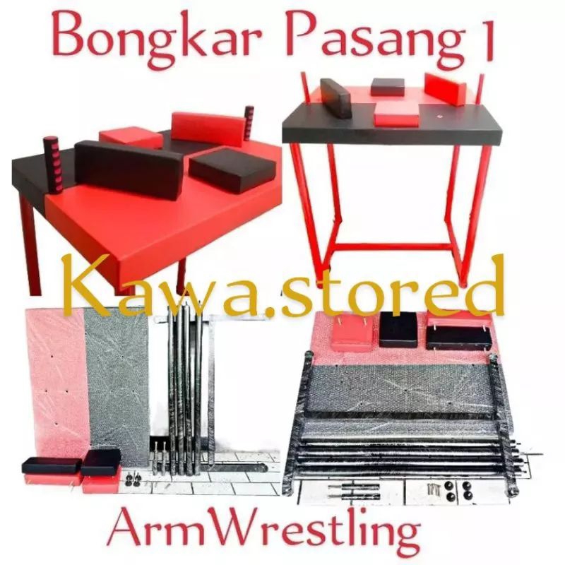 Jual Ready Stok! Meja Panco | Bongkar Pasang | Arm Wrestling Table ...