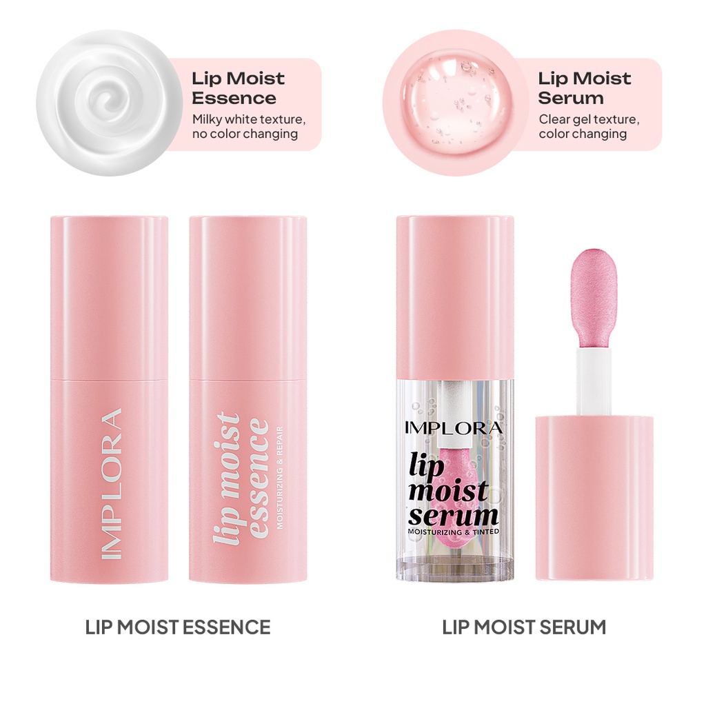 Jual IMPLORA LIP MOIST SERUM / LI MOIST ESSENCE | Shopee Indonesia