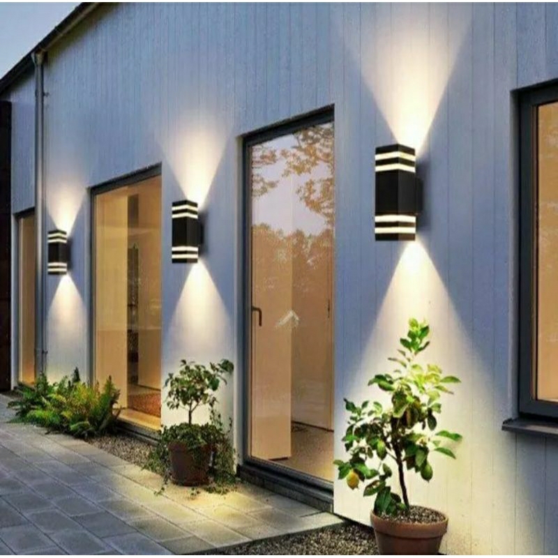 Jual Lampu Hias Dinding Tiang Teras Minimalis OUTDOOR/INDOOR Ukir Pvc ...
