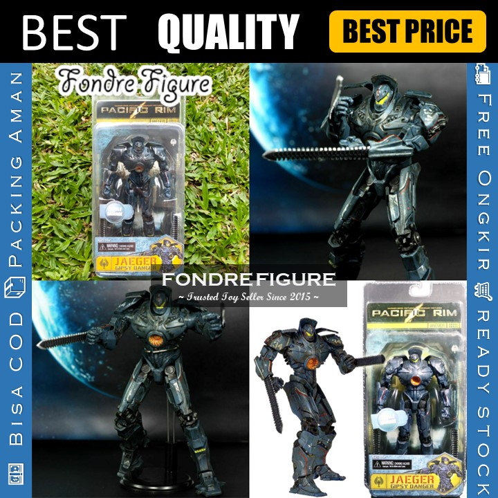 Jual NECA PACIFIC RIM JAEGER GIPSY DAEGER BATTLE DAMAGE SERIES 2 SHF ...