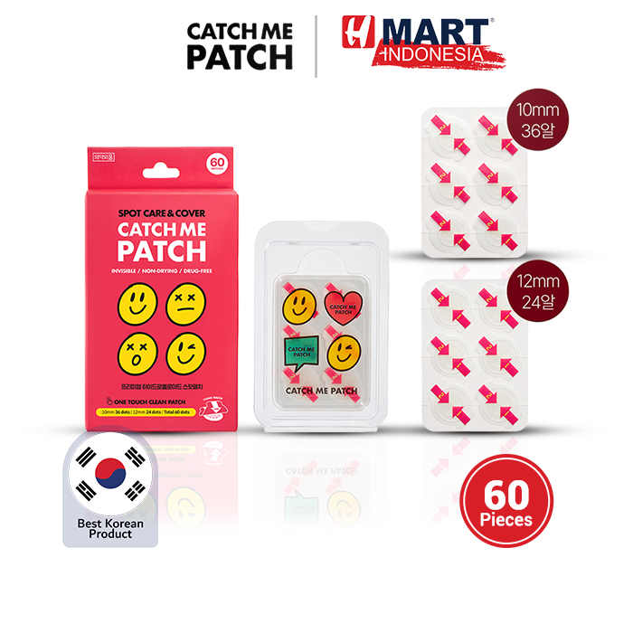 Jual Catch Me Patch Superior Pimple Patch Box 60pcs | Shopee Indonesia