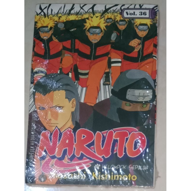 Jual komik Naruto vol 36 original segel | Shopee Indonesia