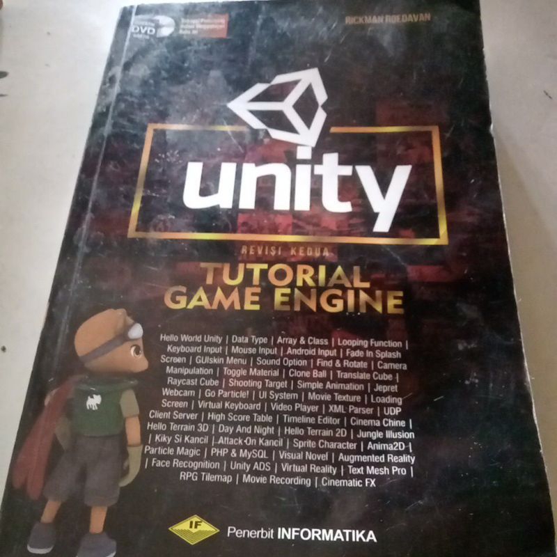 Jual Buku Original,UNITY,Tutorial Game Engine revisi kedua,penerbit ...